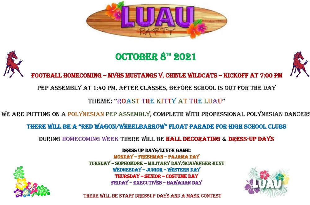 MVHS Spirit Week Monument Valley High School